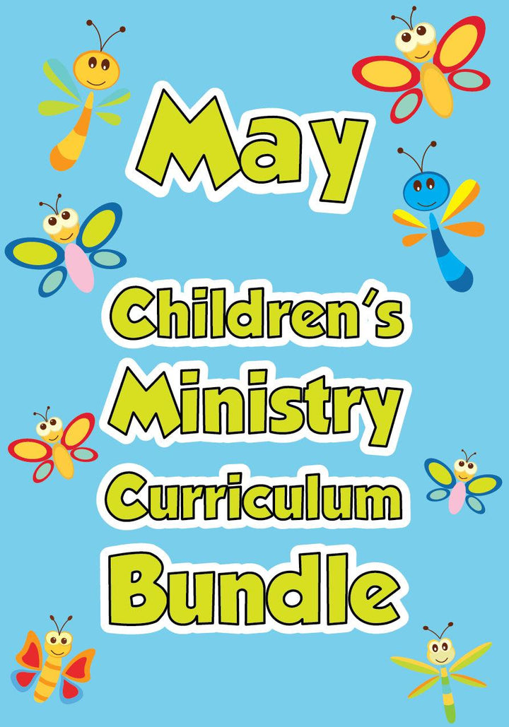 May Children's Ministry Curriculum Bundle – Children's Ministry Deals