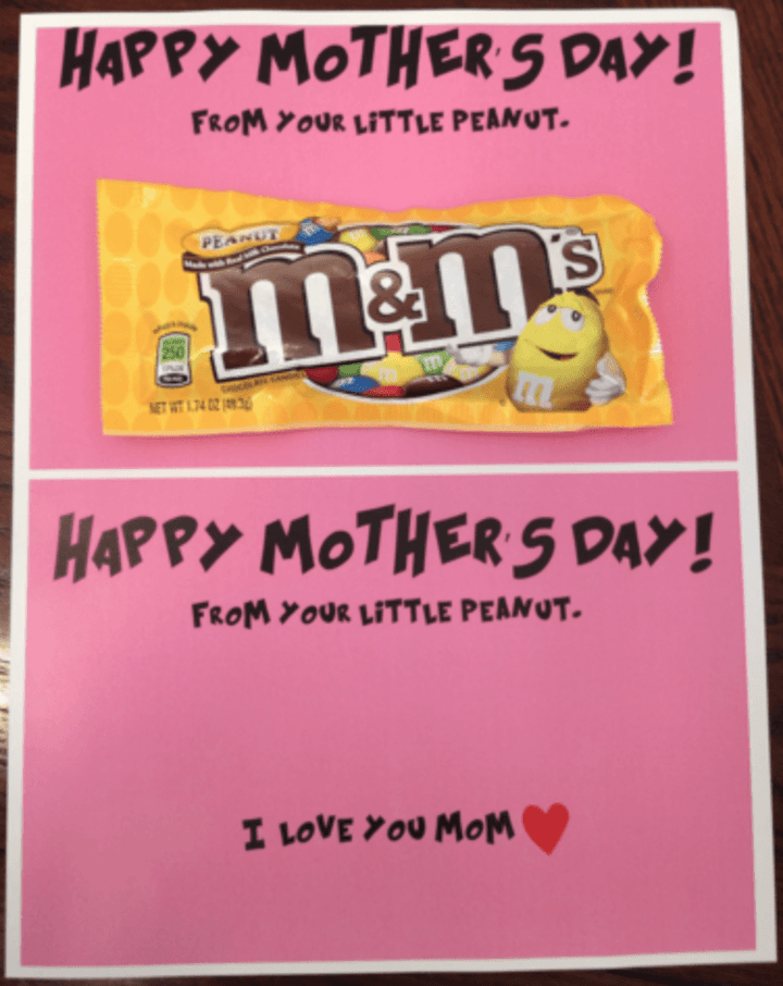 FREE Mother's Day M&Ms Card for Kids – Children's Ministry Deals