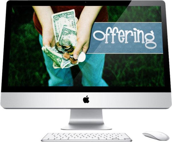 FREE "Offering" Children's Church Graphic