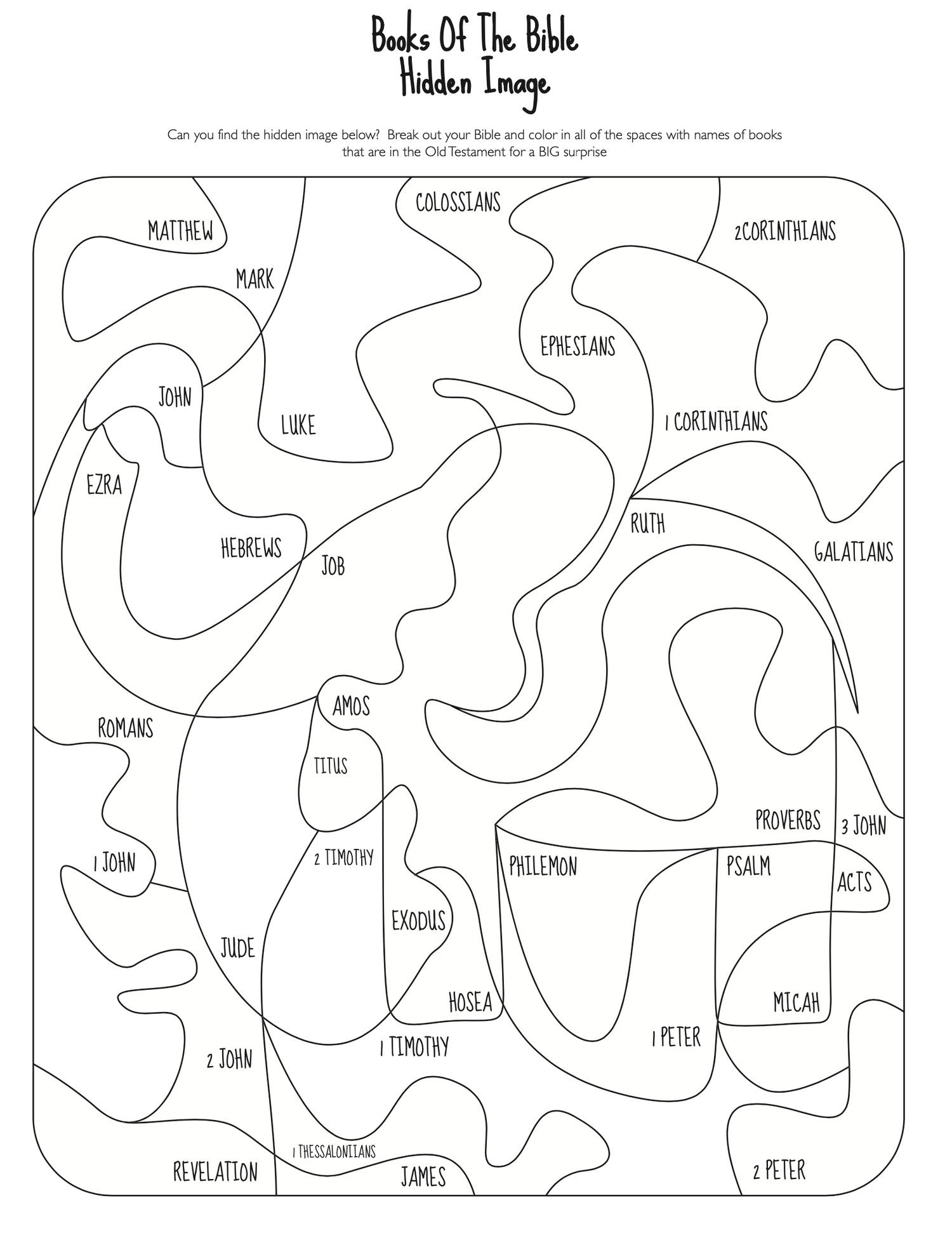 Old Testament Books Hidden Image – Children's Ministry Deals