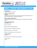 Parables of Jesus Children's Church Curriculum