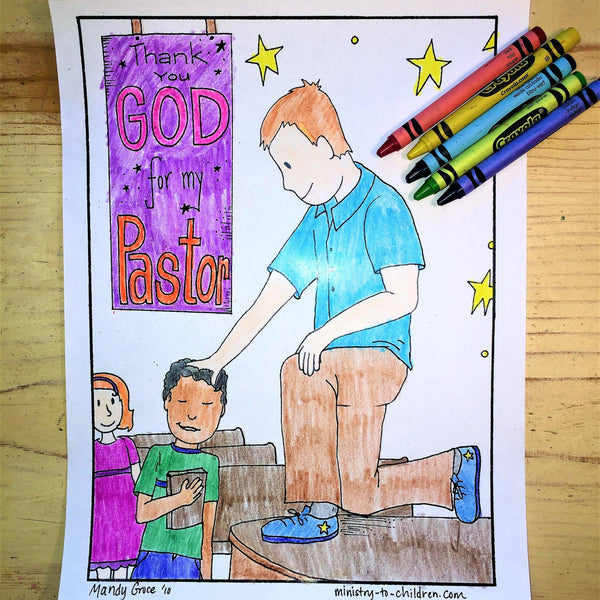 Pastor Appreciation Coloring Pages Offers UK | www.pinnaxis.com