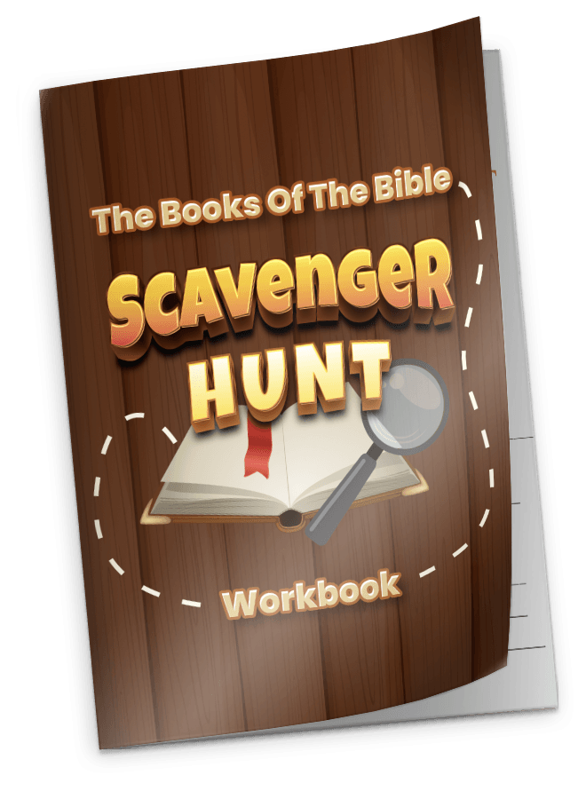 Printed Books Of The Bible Bible Scavenger Hunt Workbook