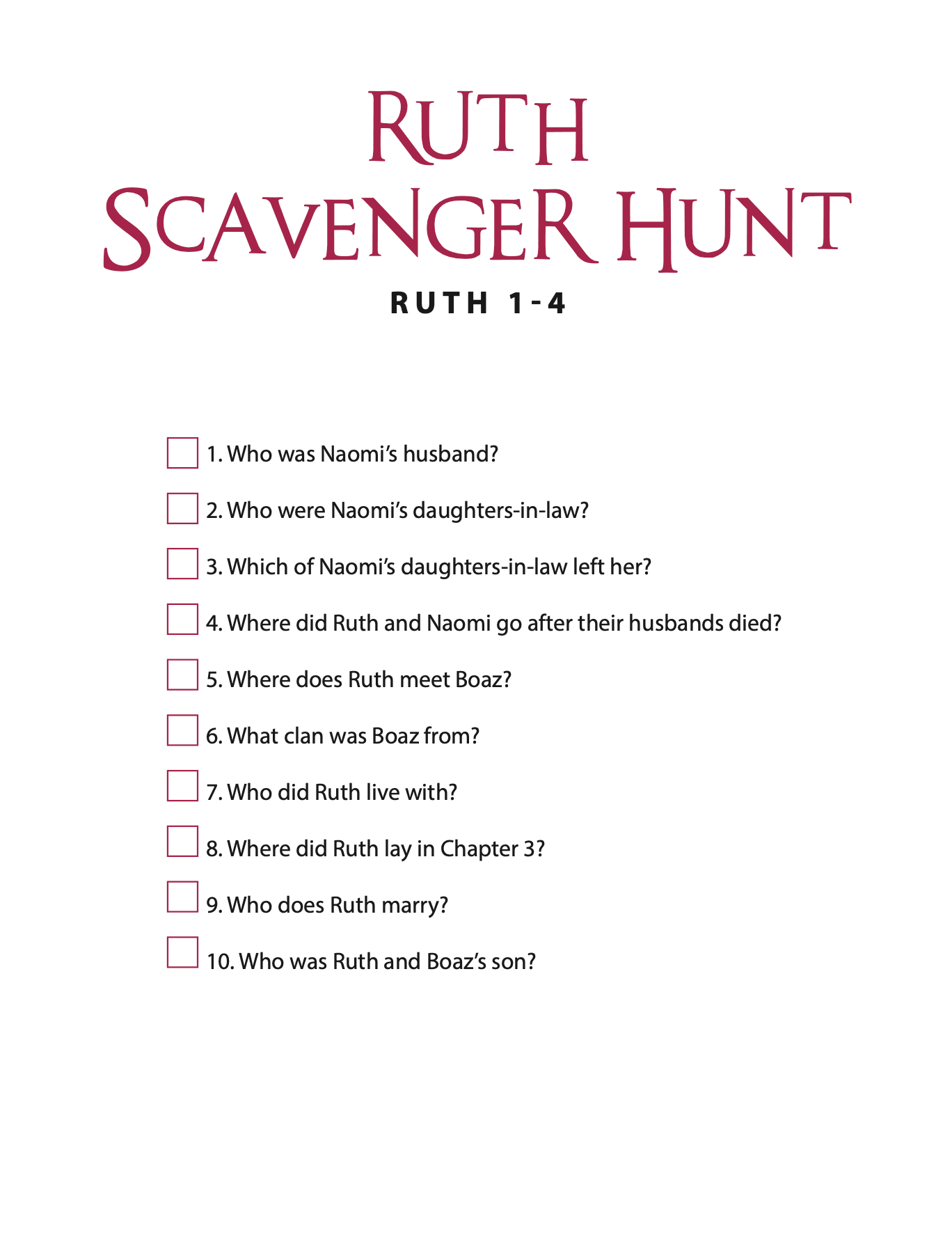 Ruth Bible Family Tree The Ruth And Boaz Bible Story Explains The