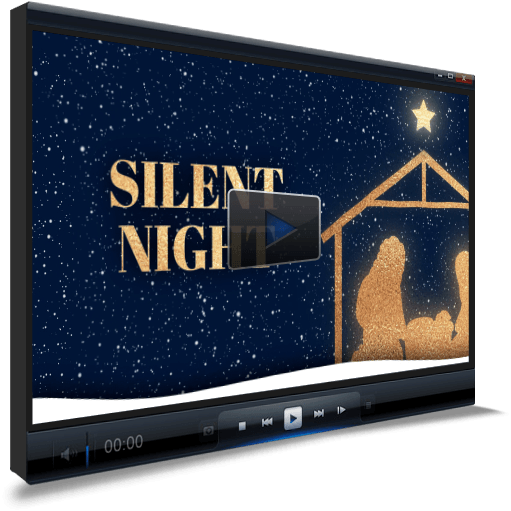 Silent Night Worship Video For Kids