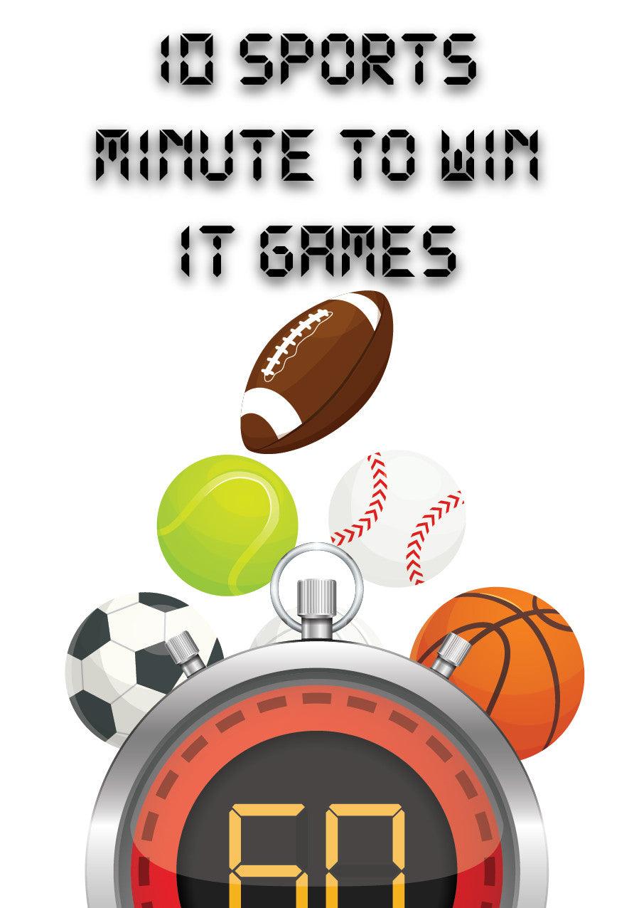 Sports Minute To Win It Games – Children's Ministry Deals