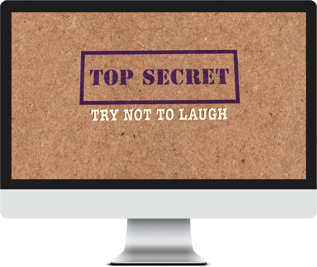 Top Secret - Try Not To Laugh Game Video – Children's Ministry Deals